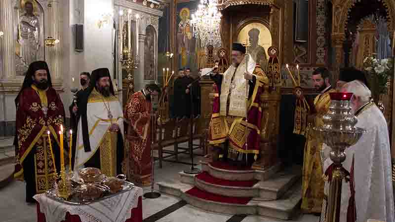 Πανηγυρικός Εσπερινός εορτασμού των Μεσσηνίων Αγίων | ΕΙΔΗΣΟΥΛΕΣ