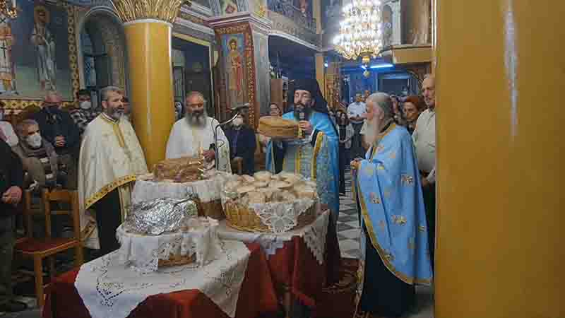 Πανηγυρικός Αρχιερατικός Εσπερινός τελέσθηκε στον ΙΝ Αγίου Δημητρίου ...