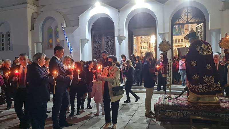 Μεσσήνη: Η Ανάσταση του Χριστού στον Μητροπολιτικό Ιερό Ναό Αγίου ...